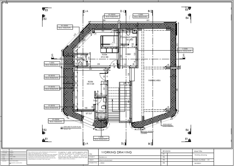 01 - Working Drawing-Layout | PDF
