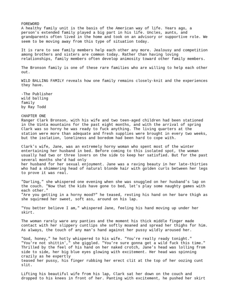 Wild Balling Family | PDF | Breast | Hand