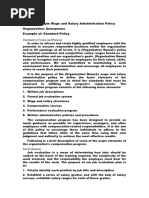Salary Increment Policy | PDF | Salary | Employment