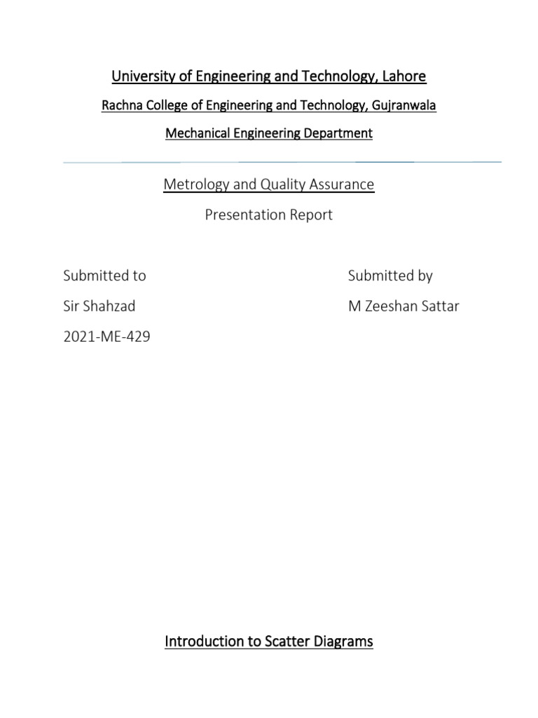 (Scatter Diagram) | PDF | Scatter Plot (Scatter Diagram) | PDF | Scatter Plot