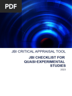 Filled JBI Checklist For NSTE ACS RCT | PDF | Randomized Controlled ...