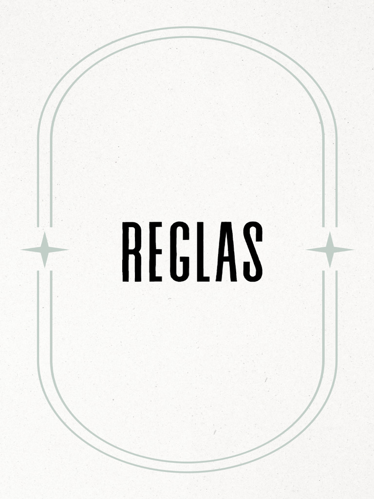 Reglas | PDF