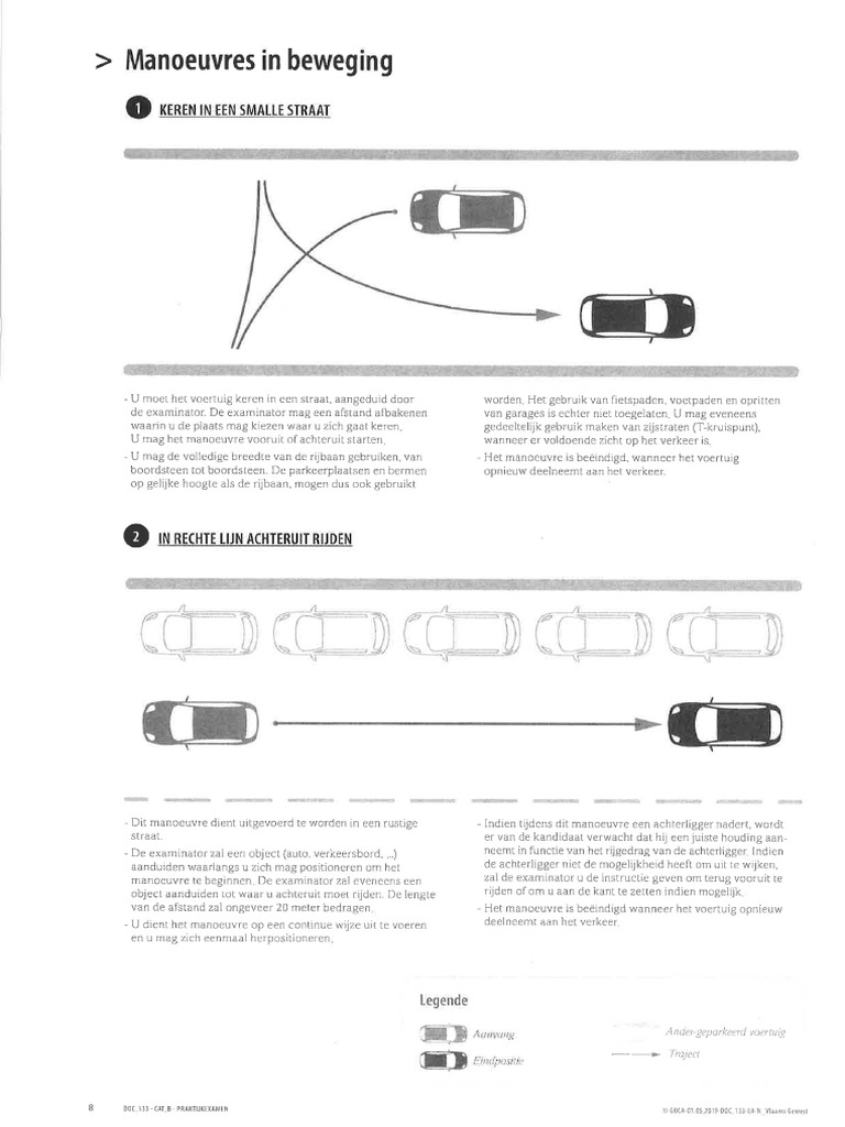 Car Maneuver | PDF