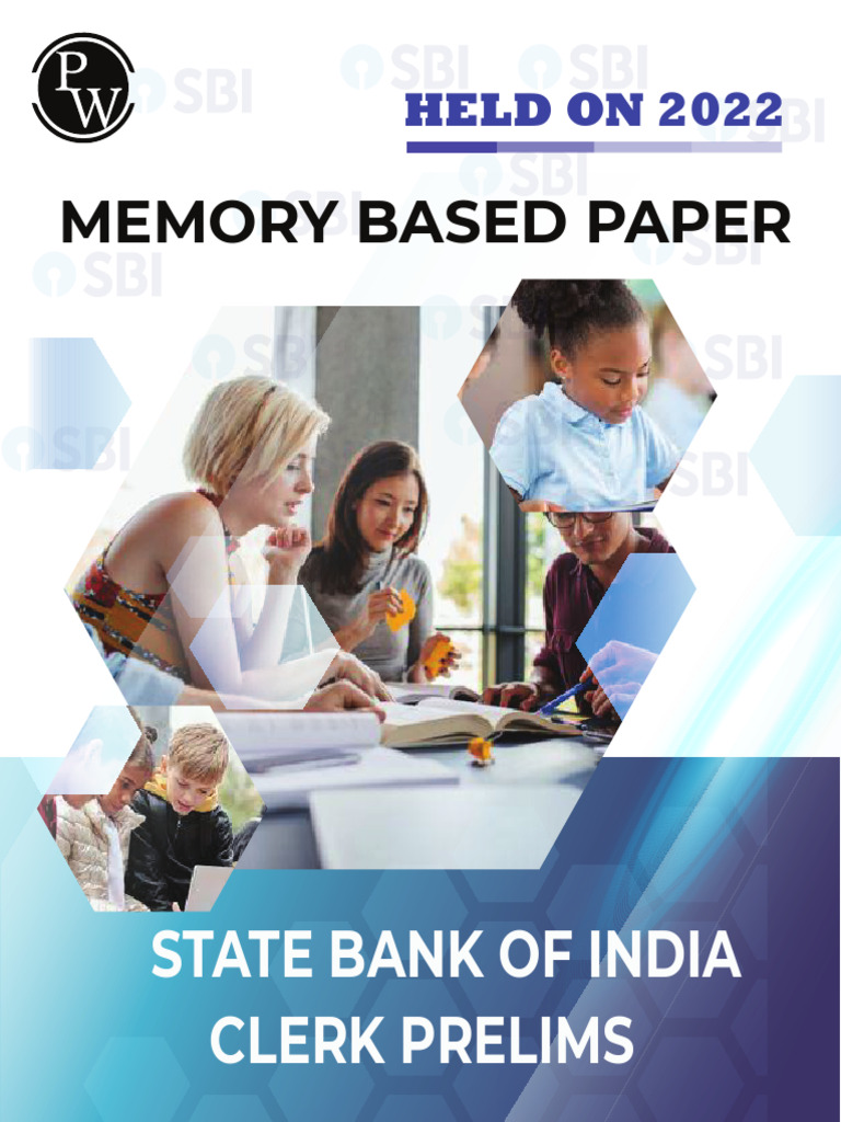 SBI Clerk Prelims Memory Based Paper Held On 2022 | PDF | Stress ...