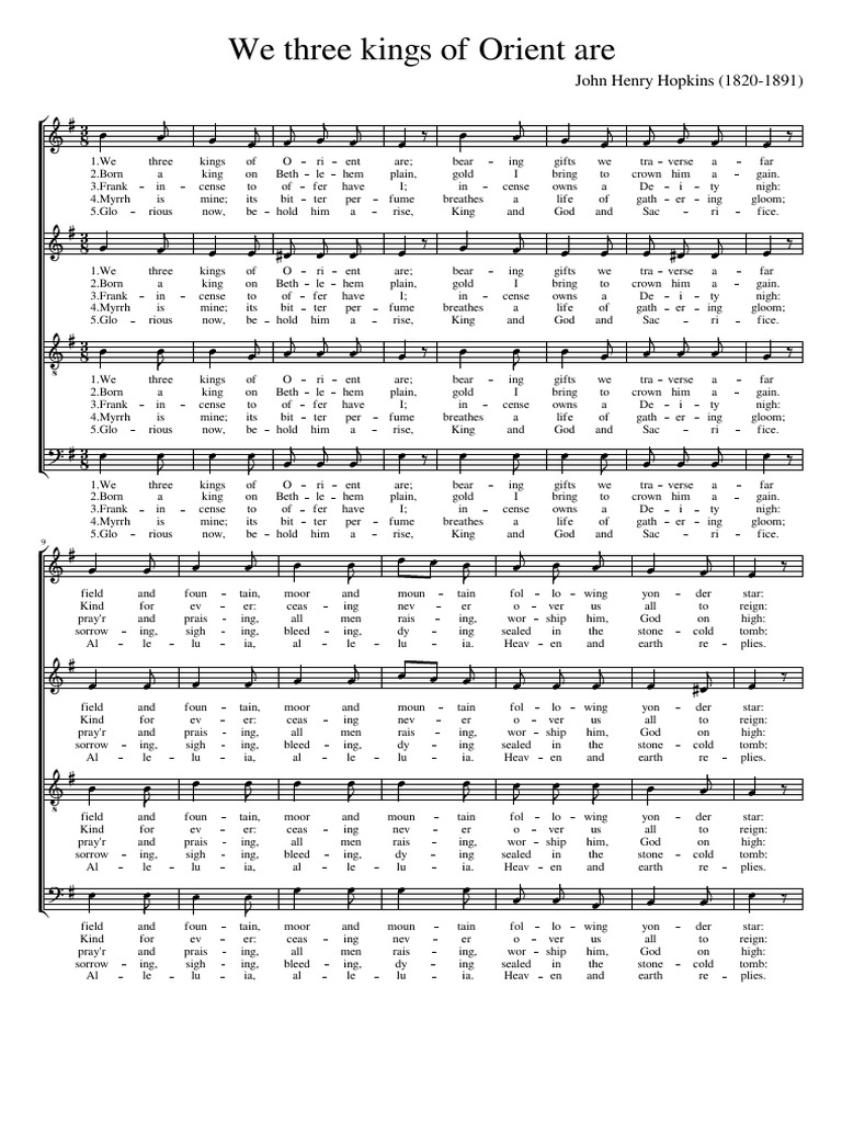 We Three Kings: A Christmas Carol | PDF