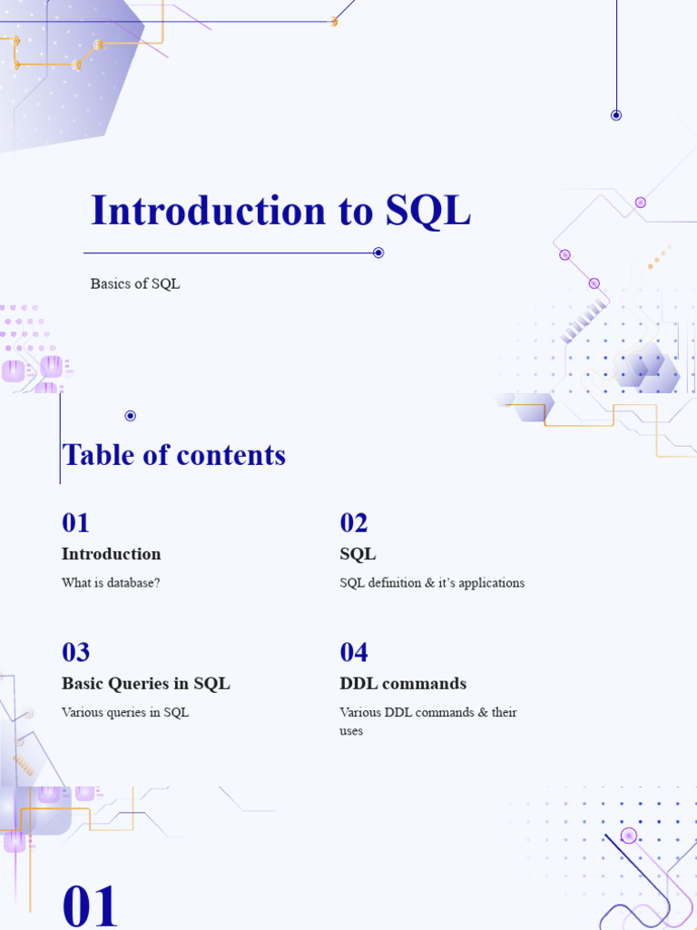 Introduction to SQL Basics | PDF | Sql | Databases