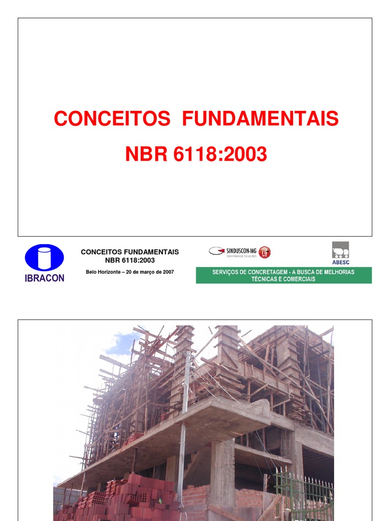 ConceitosFundamentais NBR 6118 | PDF