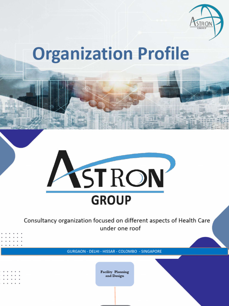 Organization Profile PPT - Astron Group | PDF | Health Care | Nursing