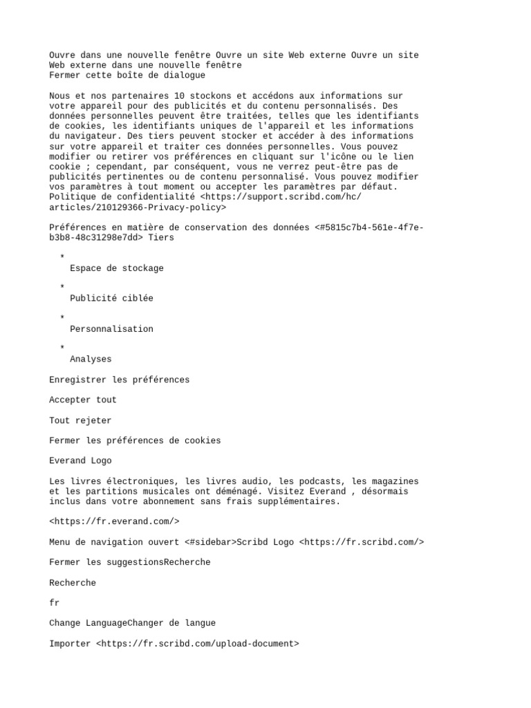 Téléverser Un Document Scribd 02 | PDF | Cookie (informatique)