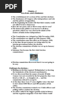 Class 12 Notes on One Party Dominance | PDF | Elections | Political Parties