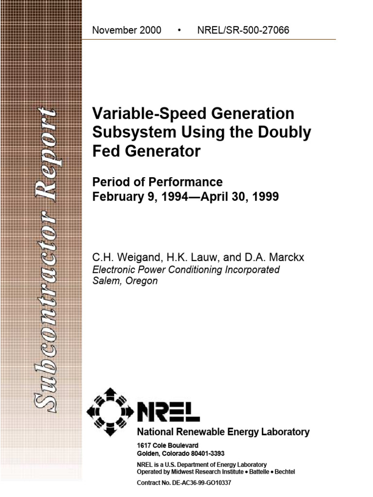 VSGS | PDF | Wind Power | Wind Turbine