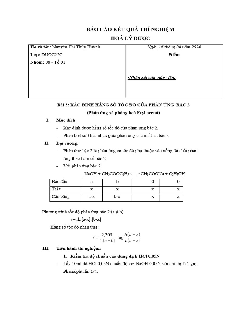 Báo Cáo HLD Bai3 | PDF