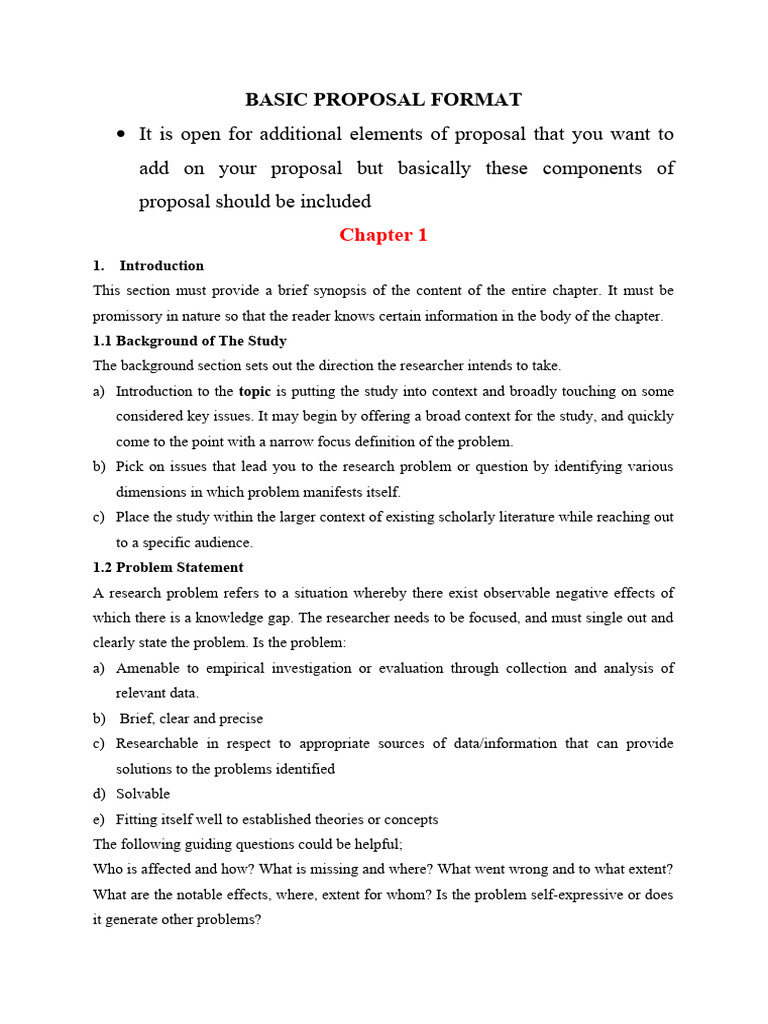 Proposal Format Dr Gebre | PDF | Hypothesis | Statistics