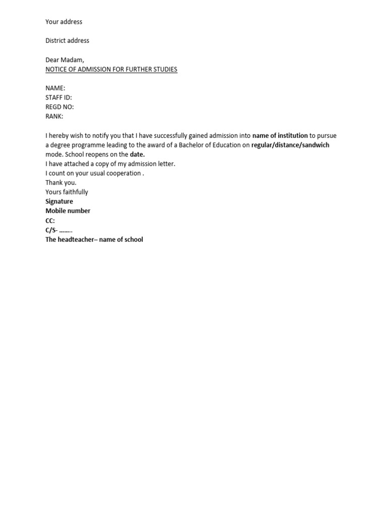 How To Write Letters To GES Office | PDF | Career & Growth