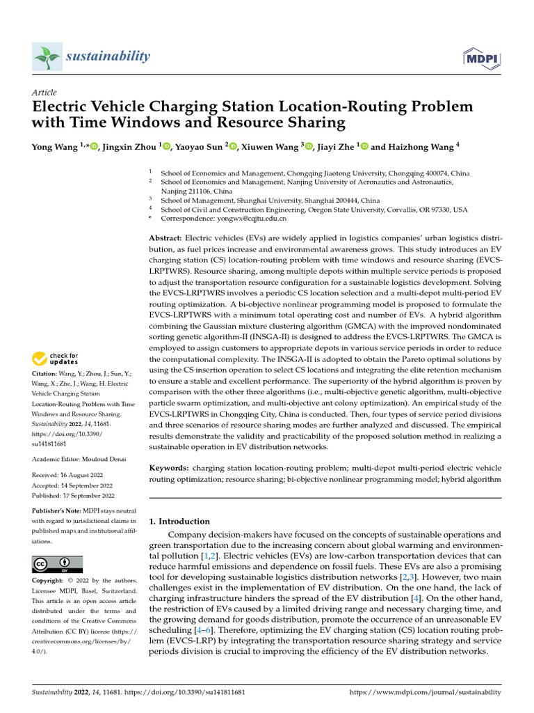 No 17 | PDF | Electric Vehicle | Mathematical Optimization