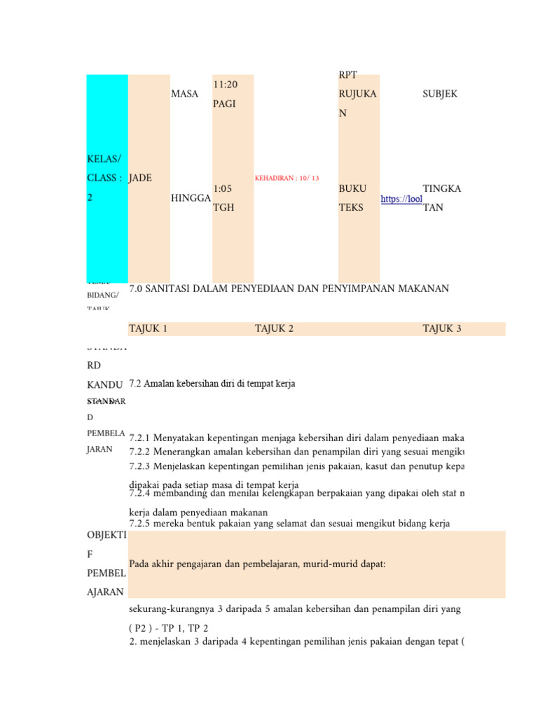 contoh erph PAK21 | PDF