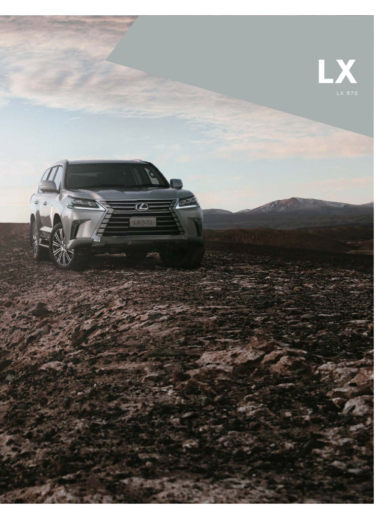 Lexus LX 2020 MY | PDF | Anti Lock Braking System | Off Roading