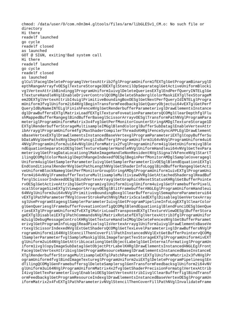 Gltools Crashlognj | PDF | Operating System Technology | Unix