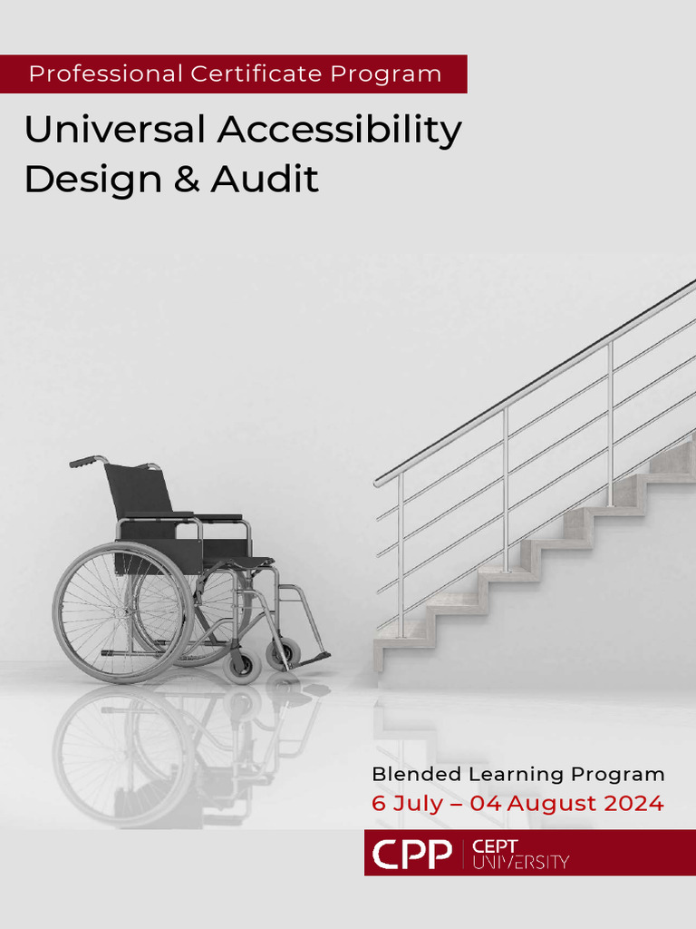 1716267990CPP Universal-Accessibility - Brochure | PDF | Accessibility | Audit