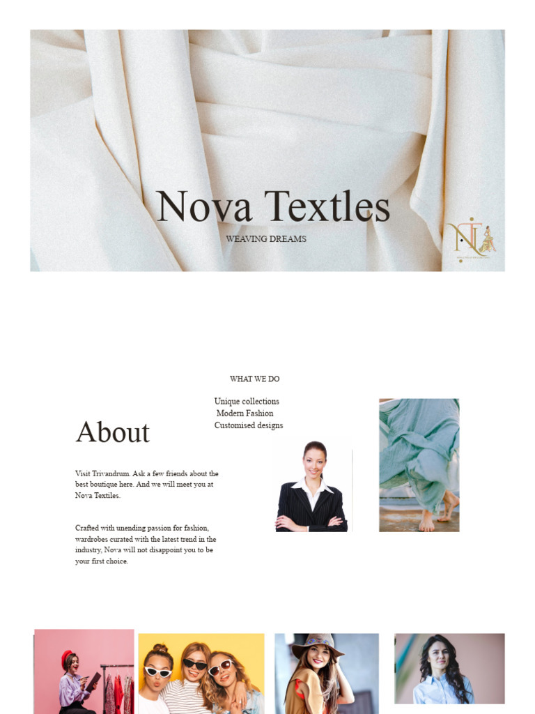 Nova Fashion Textiles | PDF