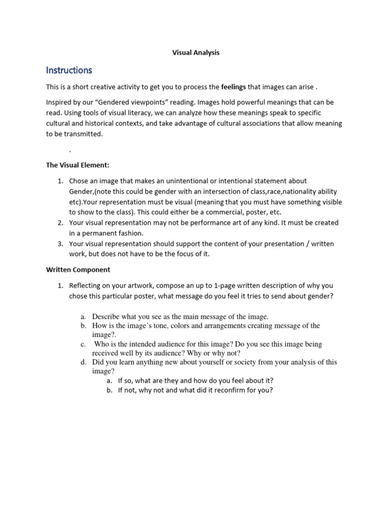 Soc Visual Analysis | PDF