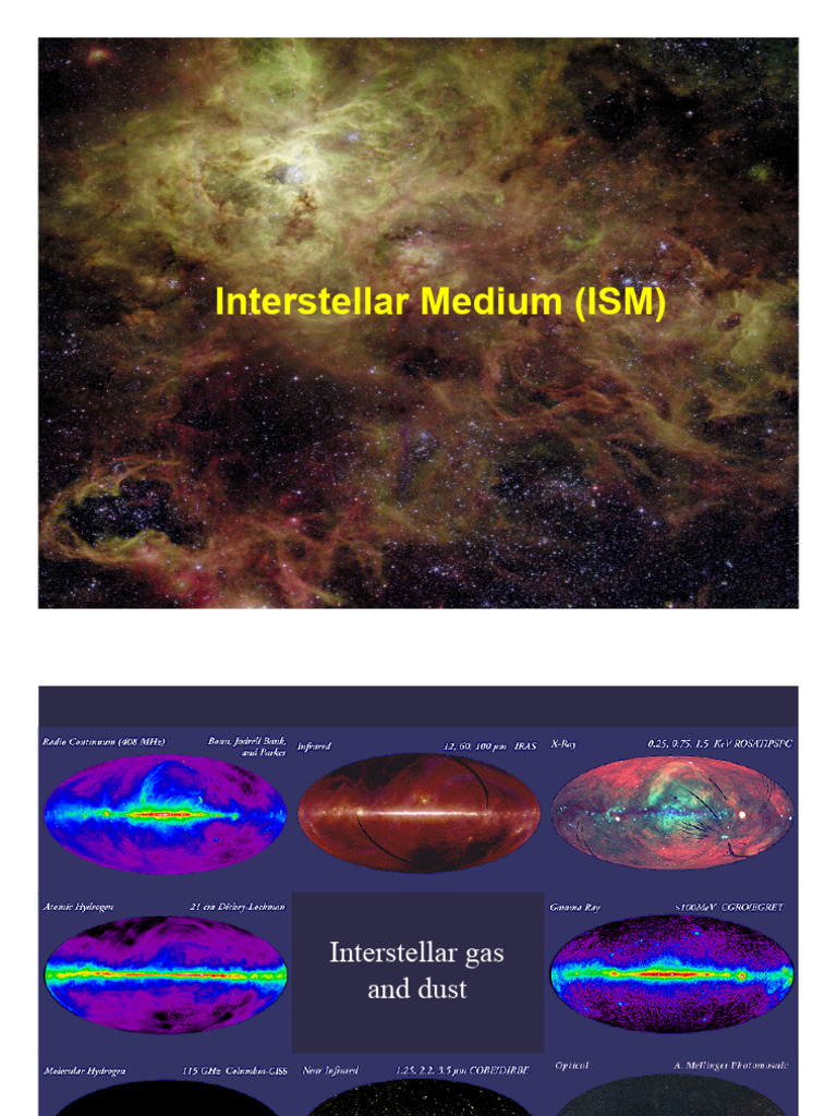 Interstellar Medium (ISM) | PDF | Interstellar Medium | Cosmic Dust