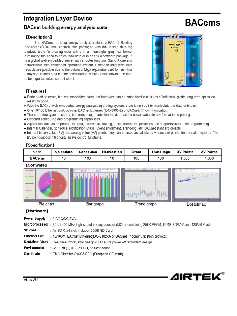 BACems | PDF | Embedded System | Air Conditioning