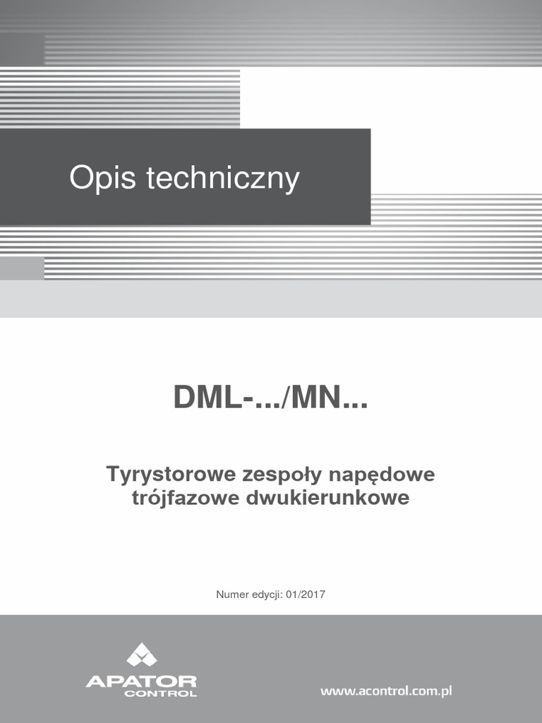 DML-MN Opis Techniczny | PDF