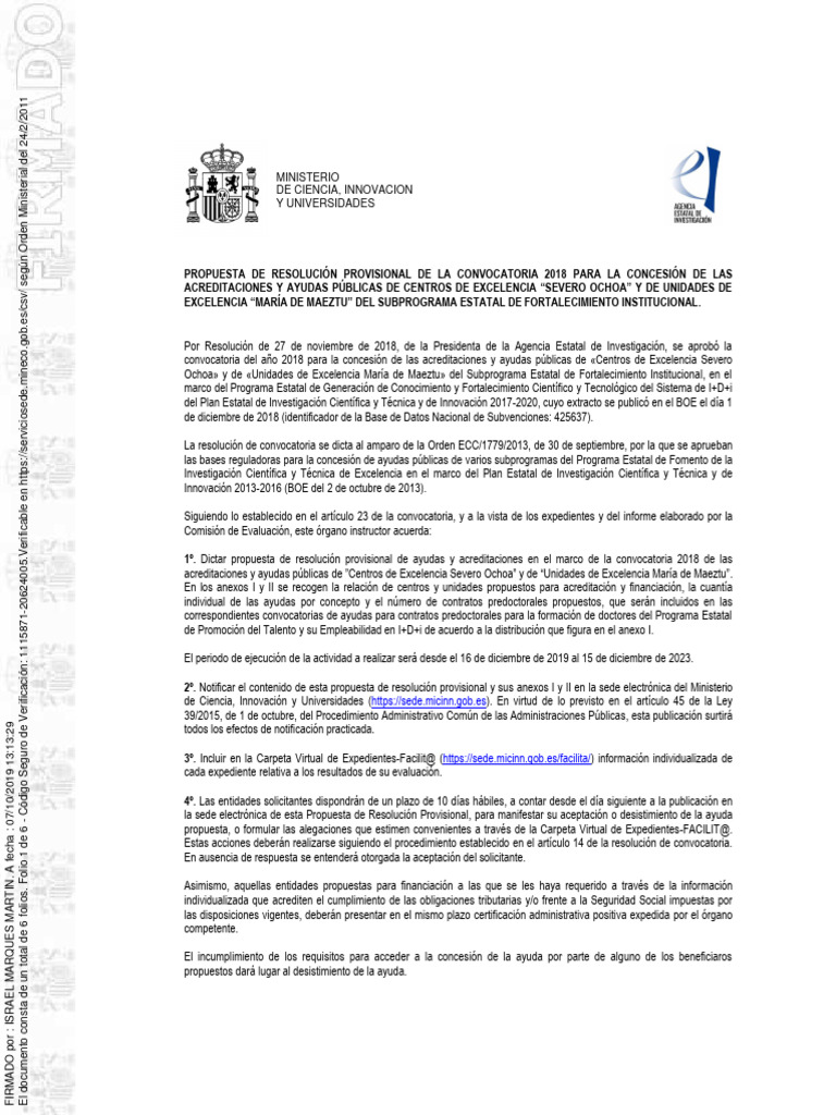 PRP 2018 SEV MDM Sede Fda | PDF