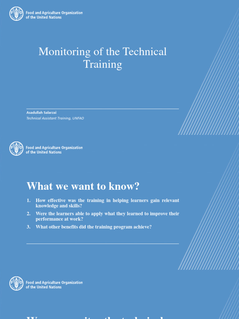 How To Monitor Technical Training | PDF | Agriculture | Greenhouse