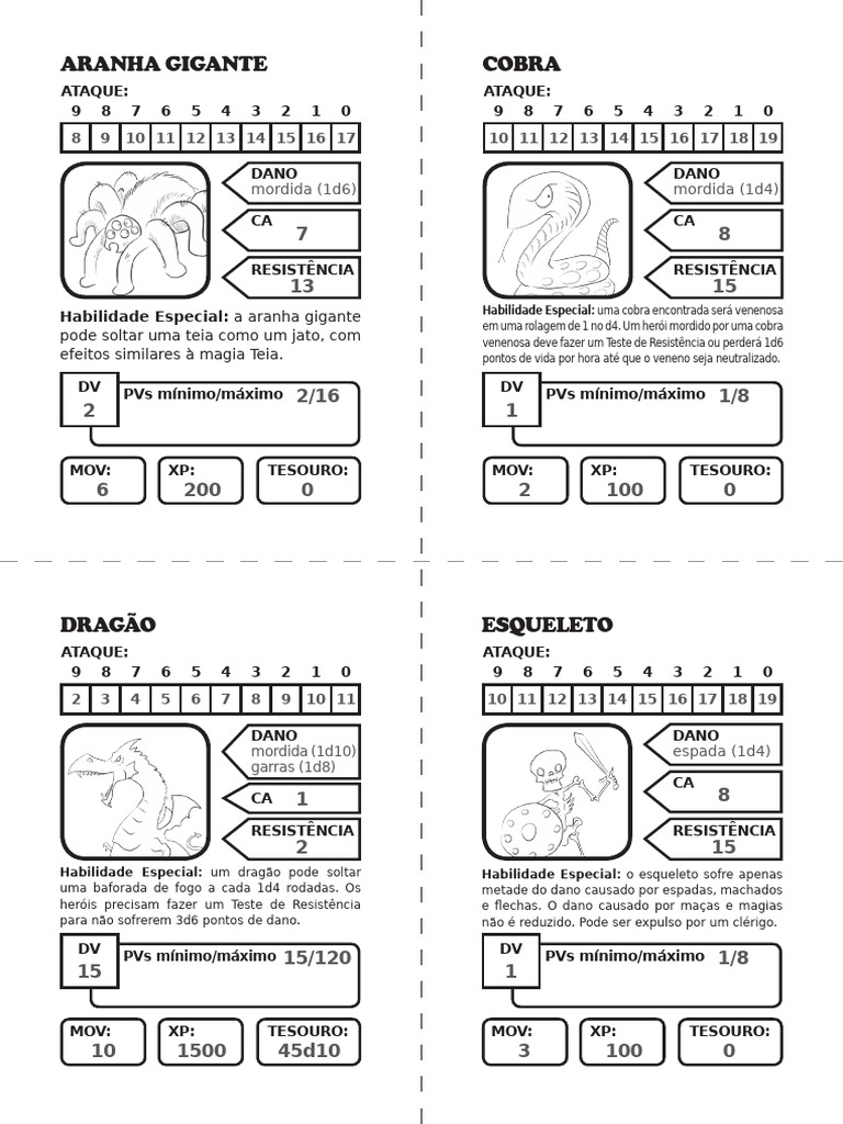 K&D CardMonstros-1 | PDF