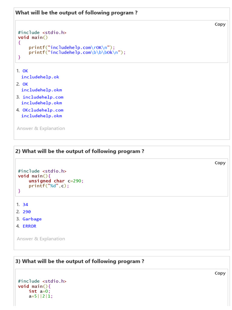 C Programming Basic Input_output | PDF | Integer (Computer Science ... C Programming Basic Input_output | PDF | Integer (Computer Science ...