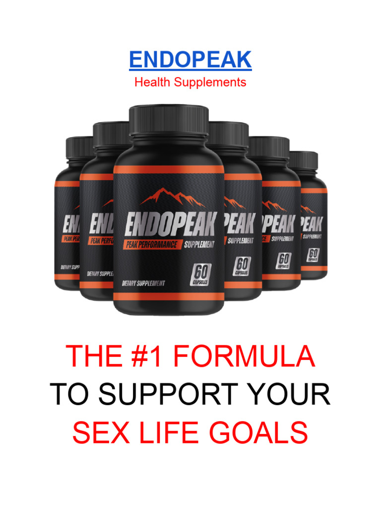 ENDOPEAK Health Supplements | PDF