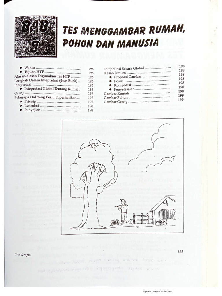 Interpretasi Tes Grafis HTP | PDF