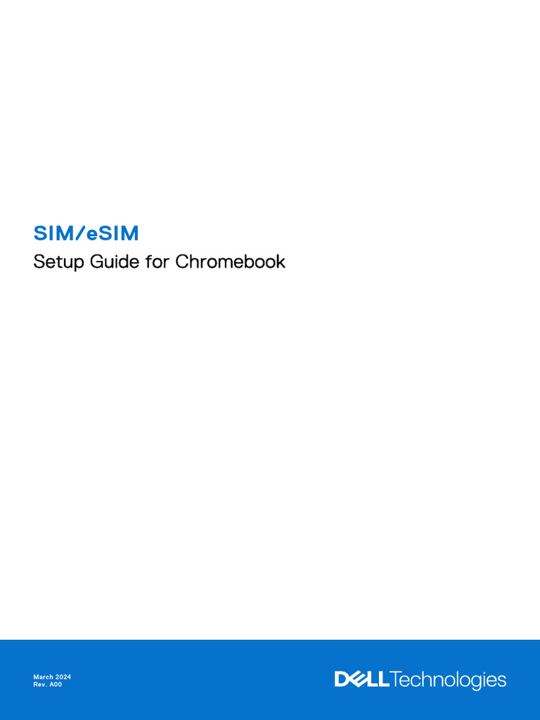 sim-esim-guidechrome | Download Free PDF | Mobile Technology | Mobile Phones