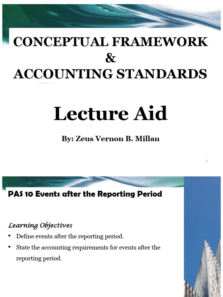 Events After Reporting Period Explained | PDF | Fair Value | Market (Economics)
