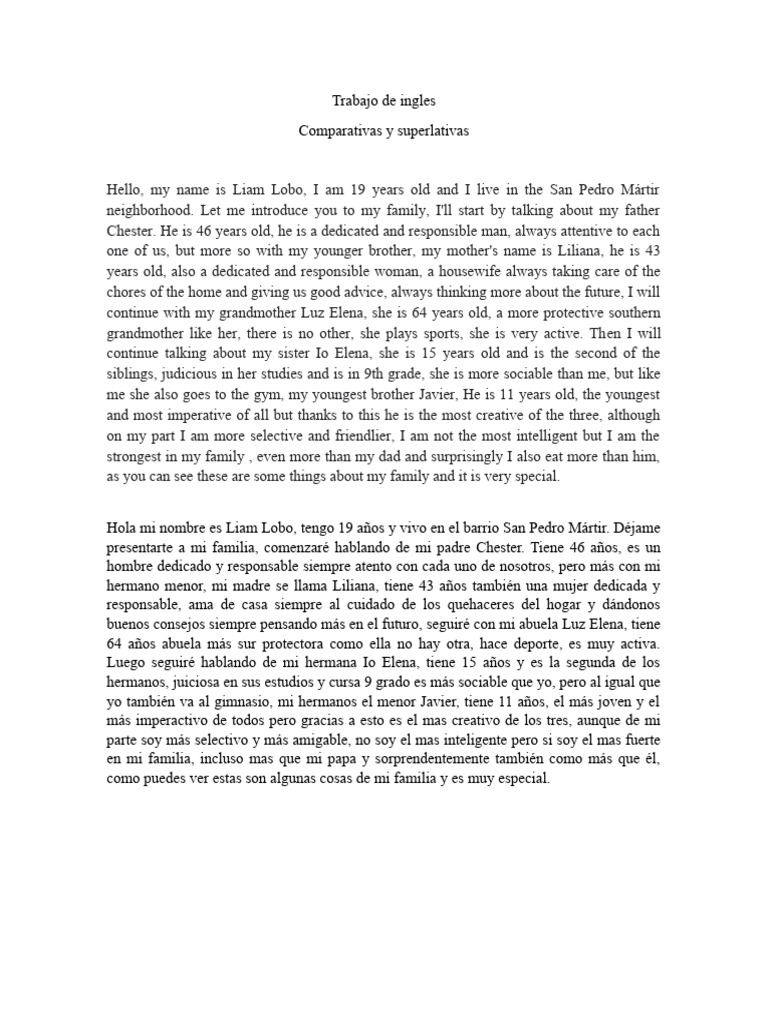 Trabajo de Ingles 3 Correccion | PDF