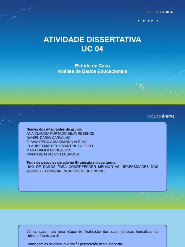 UC4 AtividadeDissertativa Grupo 5 | PDF | Pedagogia | Aprendizado