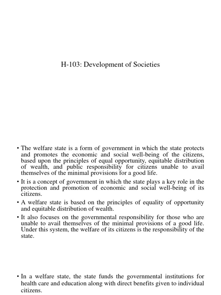 Understanding India's Welfare State Concept | PDF | Welfare | Political ...