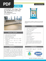 LATICRETE 3701 Fortified Mortar Overview | PDF | Cement | Mortar (Masonry)