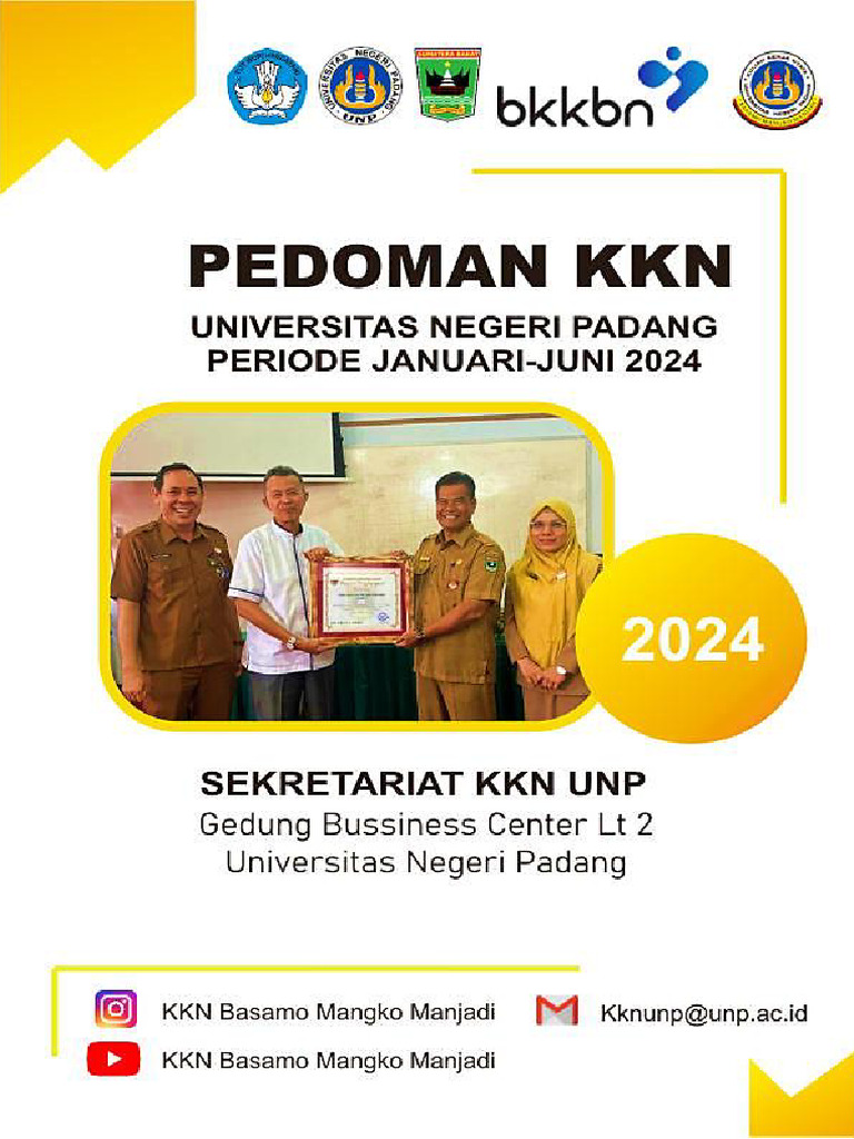 Buku Pedoman KKN Januari-Juni 2024 | PDF Buku Pedoman KKN Januari-Juni 2024 | PDF