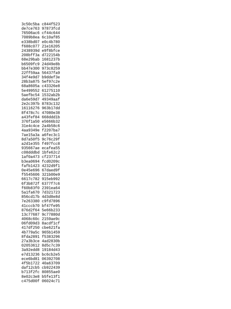 Encrypted System Ids | PDF