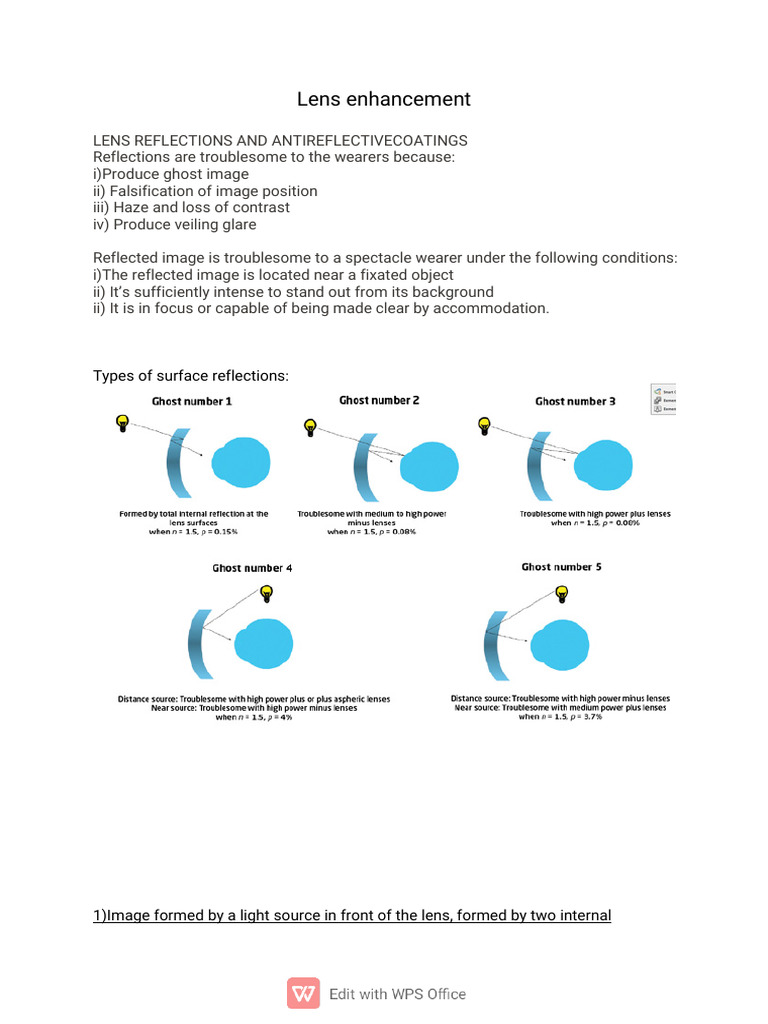Lens Enhancement | PDF