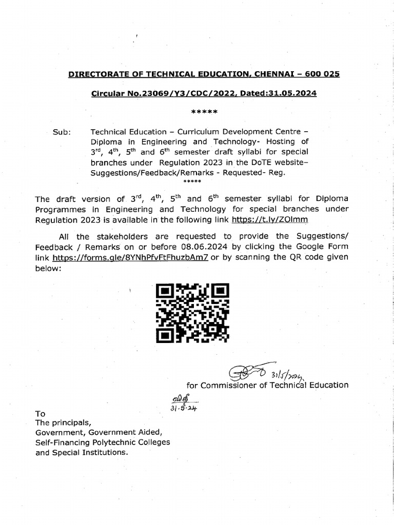 Second and Third Year Draft Syllabi Special Branches | PDF