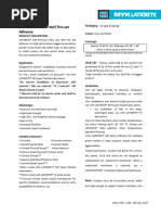 Laticrete 3701 Fortified Mortar Bed Product Data Sheet | PDF | Cement ...