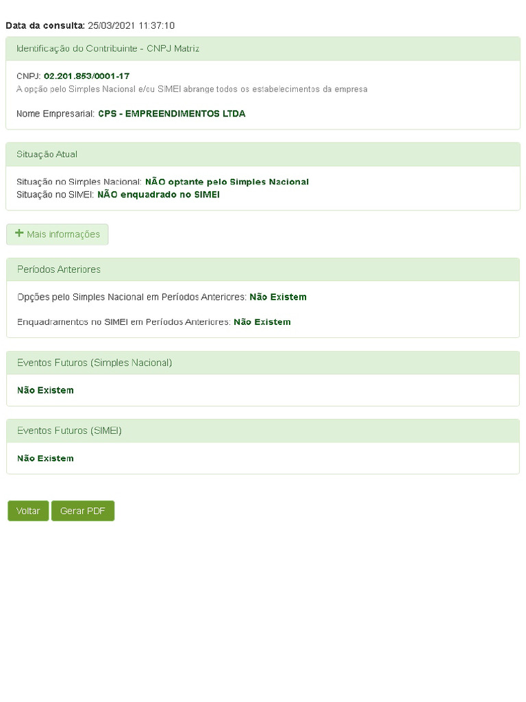 Consulta Optantes | PDF