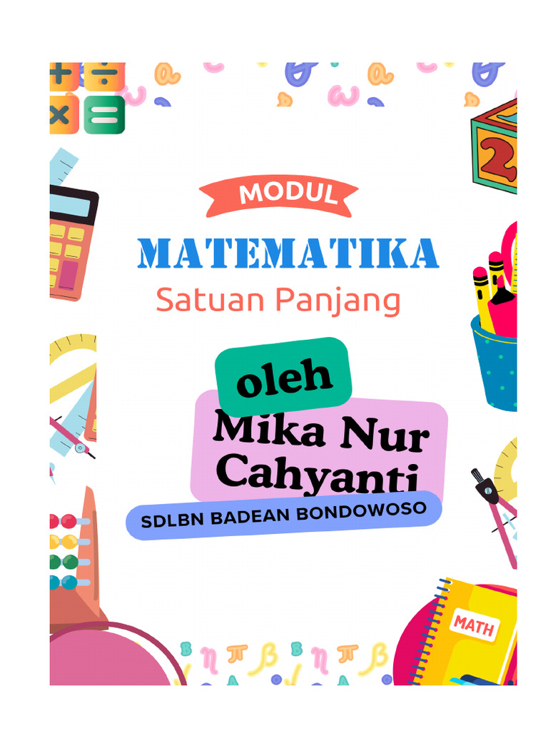 Modul Ajar MATE - MIKA NUR | PDF | Karier & Perkembangan | Sains ...
