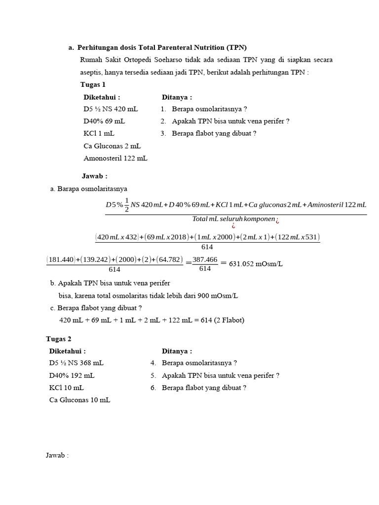 Perhitungan TPN | PDF | Sains & Matematika