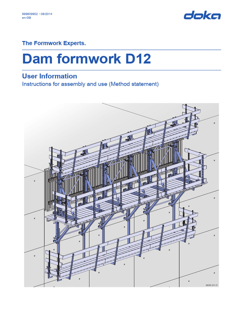 Dam Formwork D12 | Download Free PDF | Safety | Occupational Safety And ...