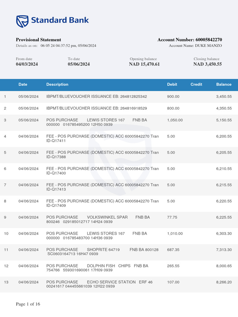 Account Statement | PDF | Debit Card | Credit Card